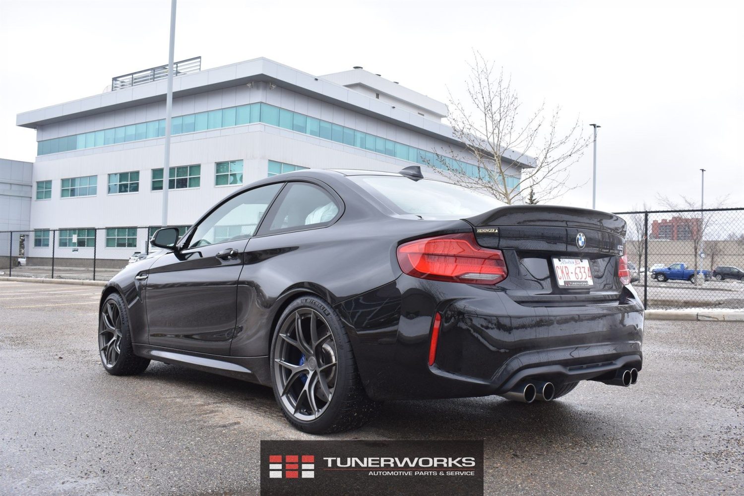 BMW M2 F87 Black BC Forged KL01 | Wheel Front