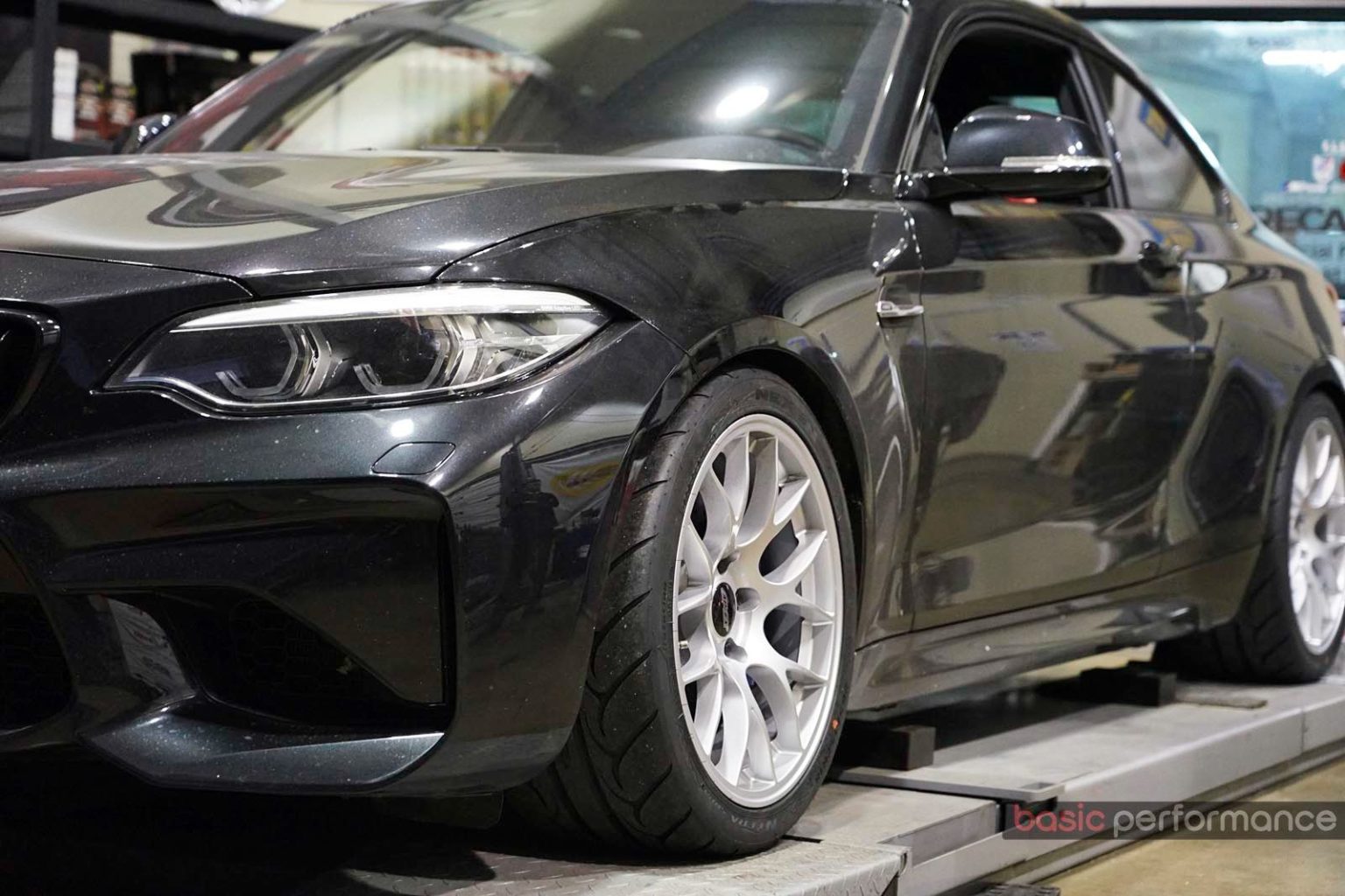 BMW M2 F87 Black Apex EC-7 | Wheel Front