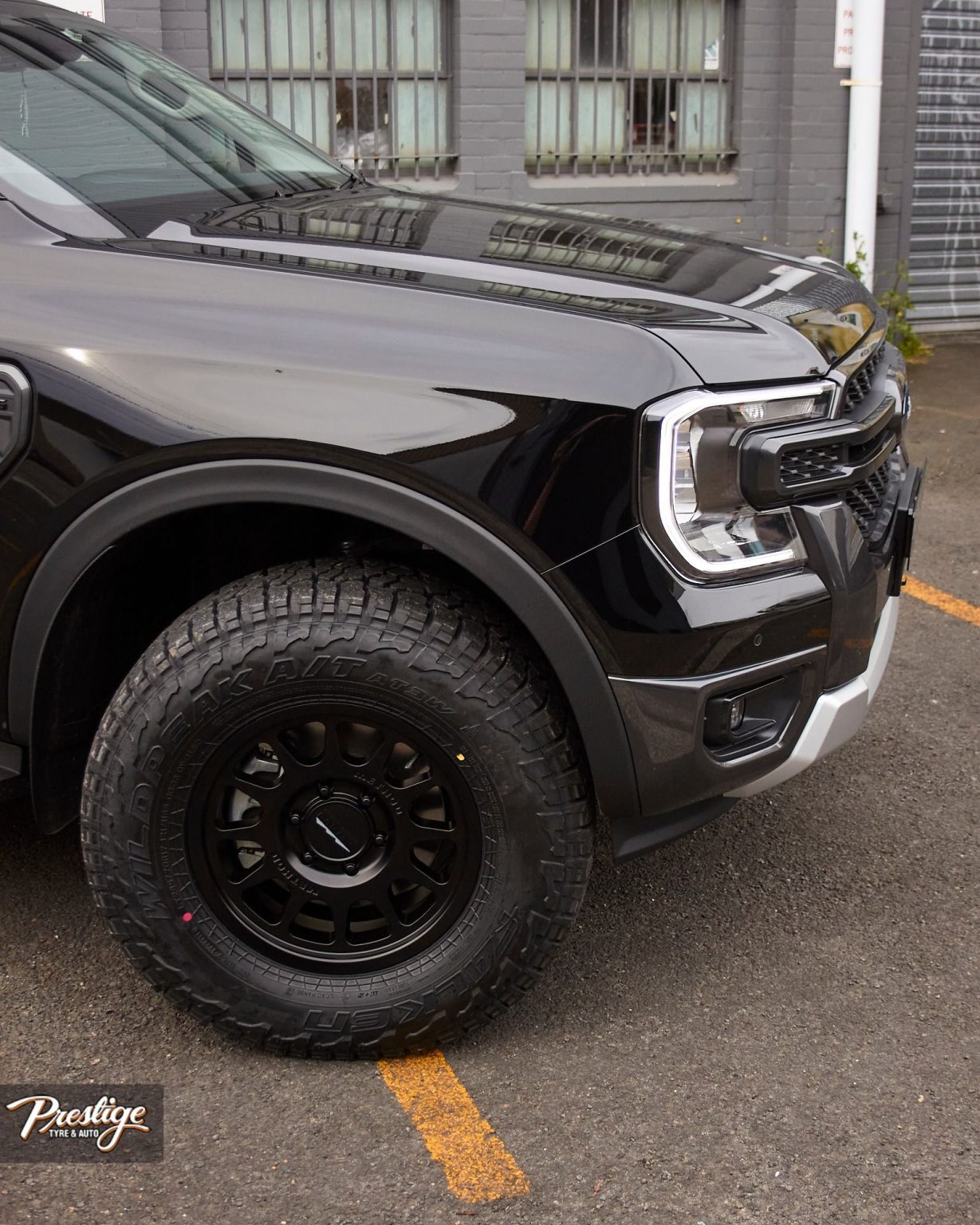 Ford Ranger Next-Gen Black Method 703 | Wheel Front