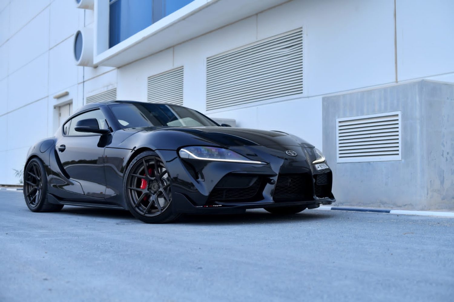 Toyota Supra GR Black BC Forged RZ05 | Wheel Front