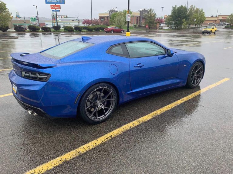 Chevrolet Camaro SS 6th Gen Blue Stance SF07 Wheel | Wheel Front