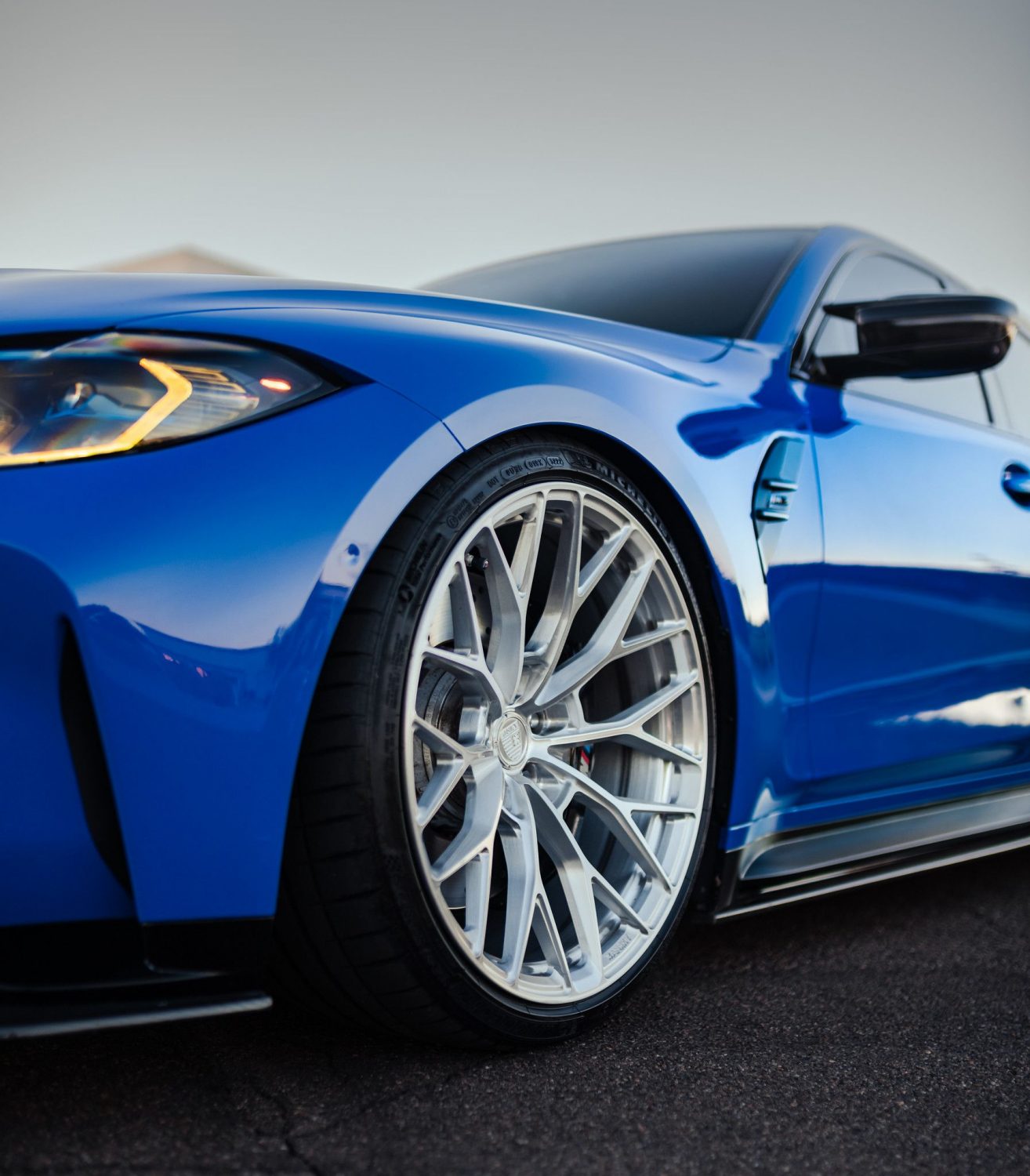 BMW M3 G80 Blue ANRKY AN10 | Wheel Front