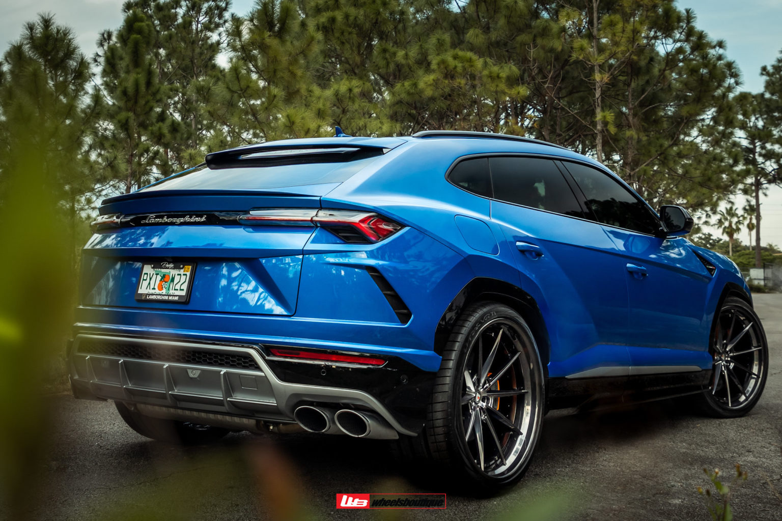 Lamborghini Urus Blue ANRKY AN38 | Wheel Front