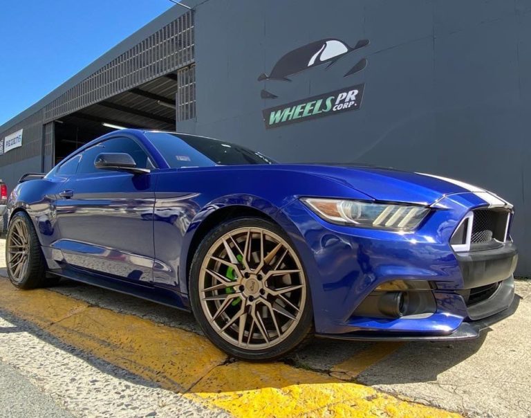 Ford Mustang S550 Blue Niche Gamma M191 | Wheel Front
