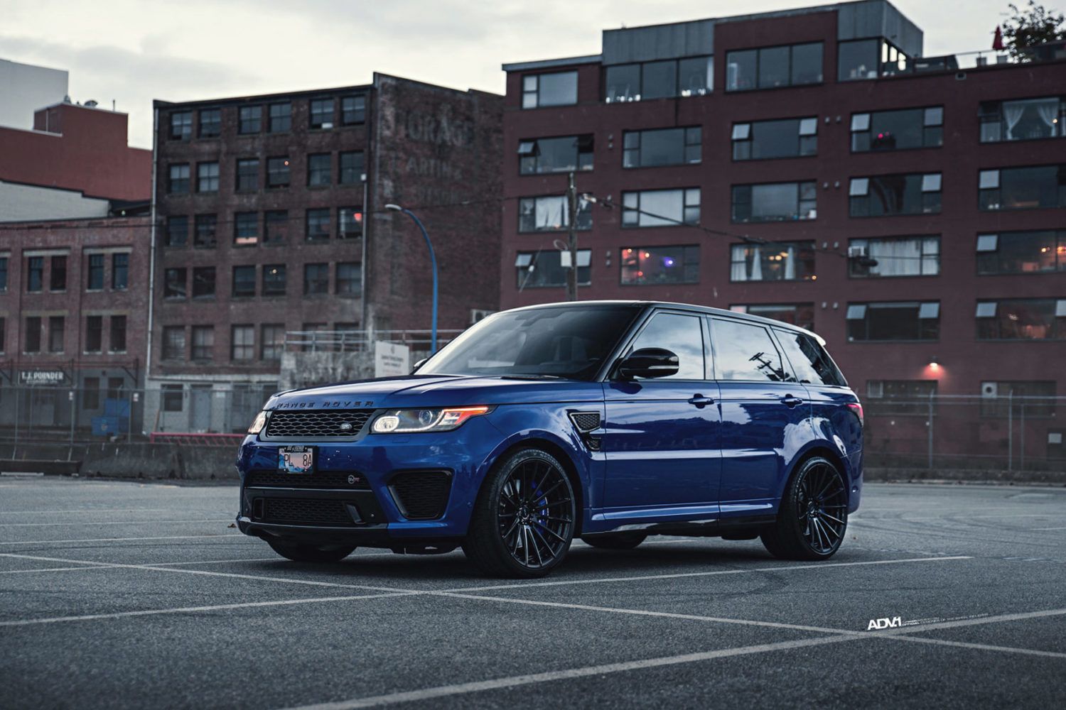 Range Rover Sport SVR Blue ADV.1 ADV15 M.V2 STANDARD | Wheel Front