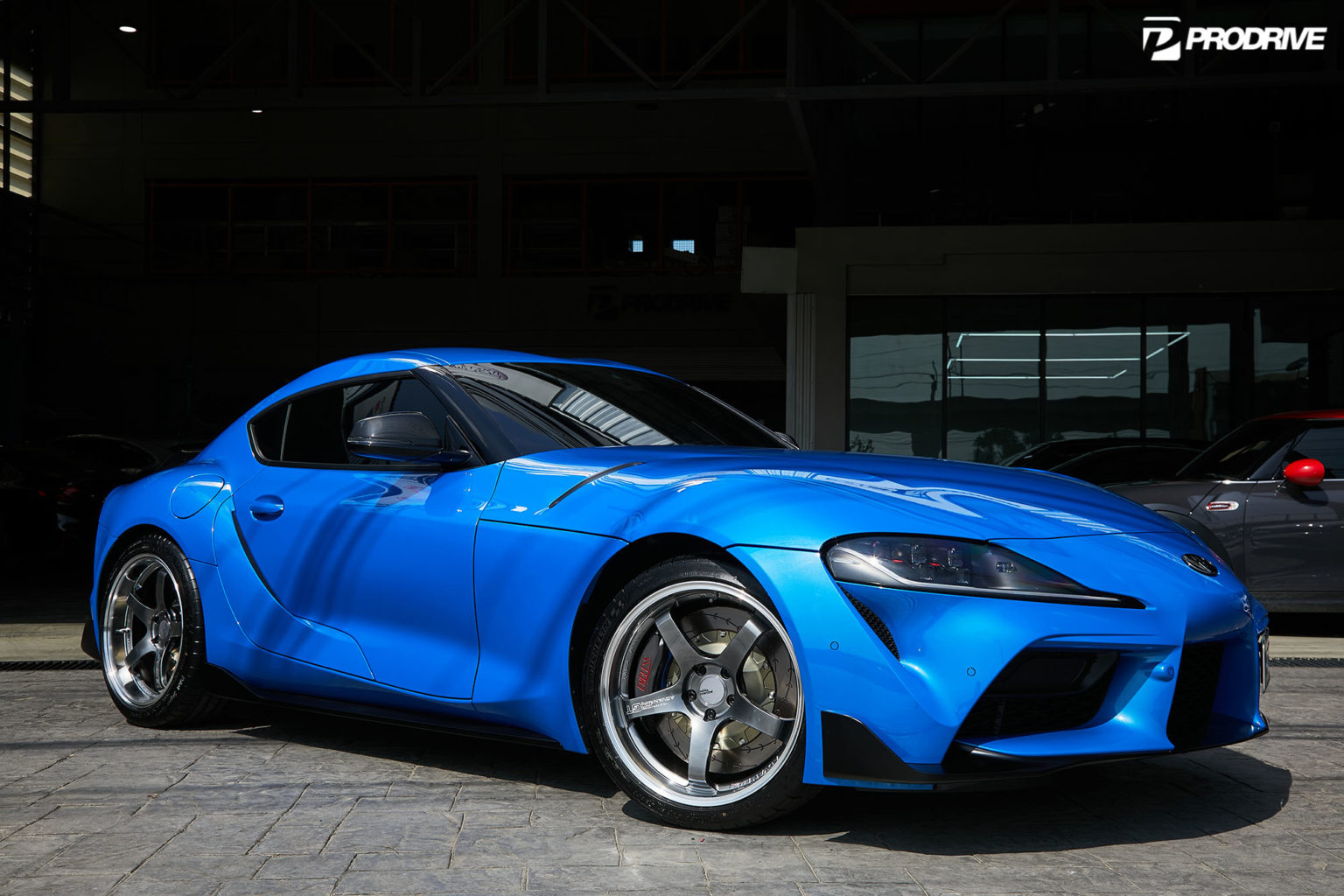 Toyota Supra GR A90 Blue Advan GT | Wheel Front