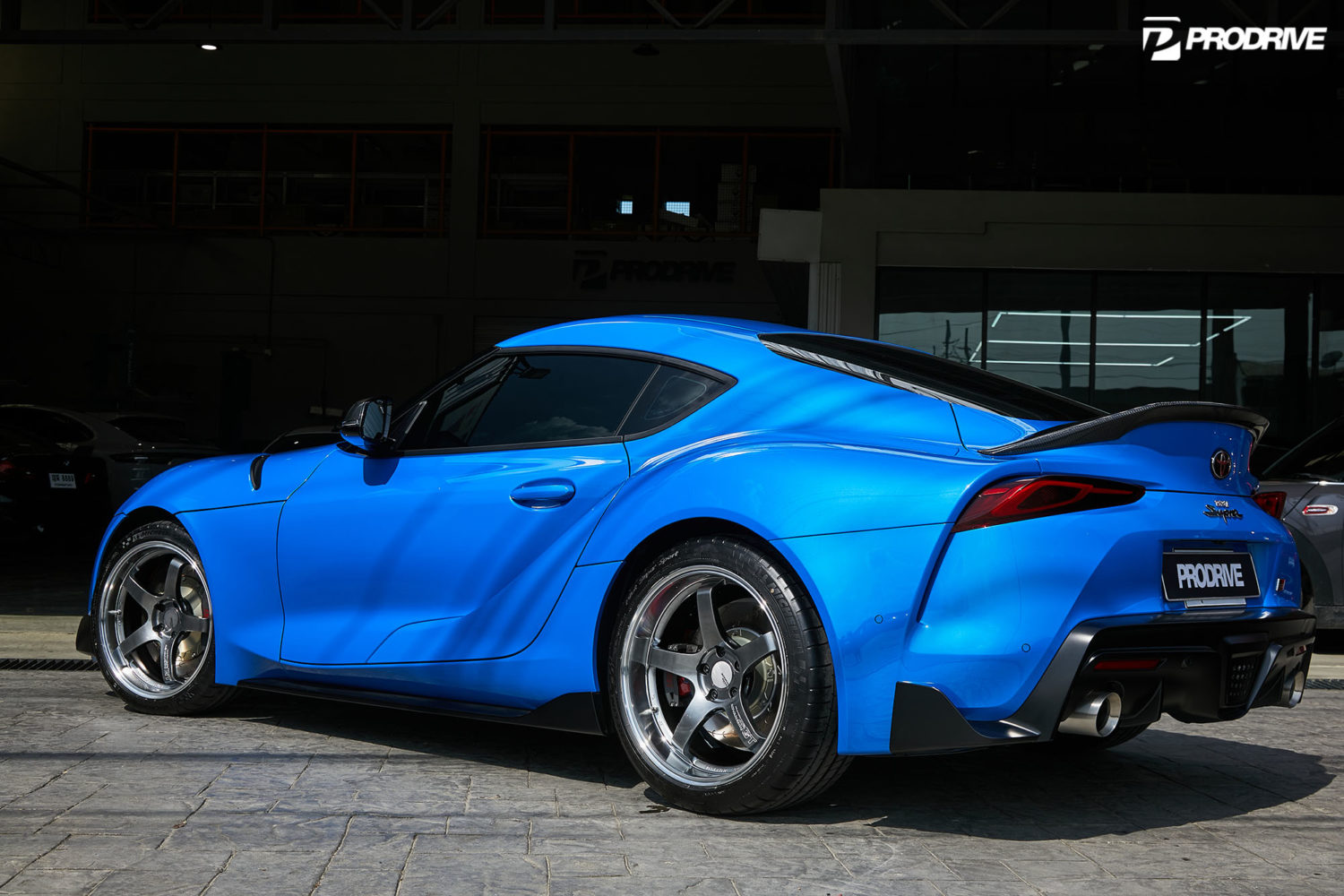 Toyota Supra GR A90 Blue Advan GT | Wheel Front