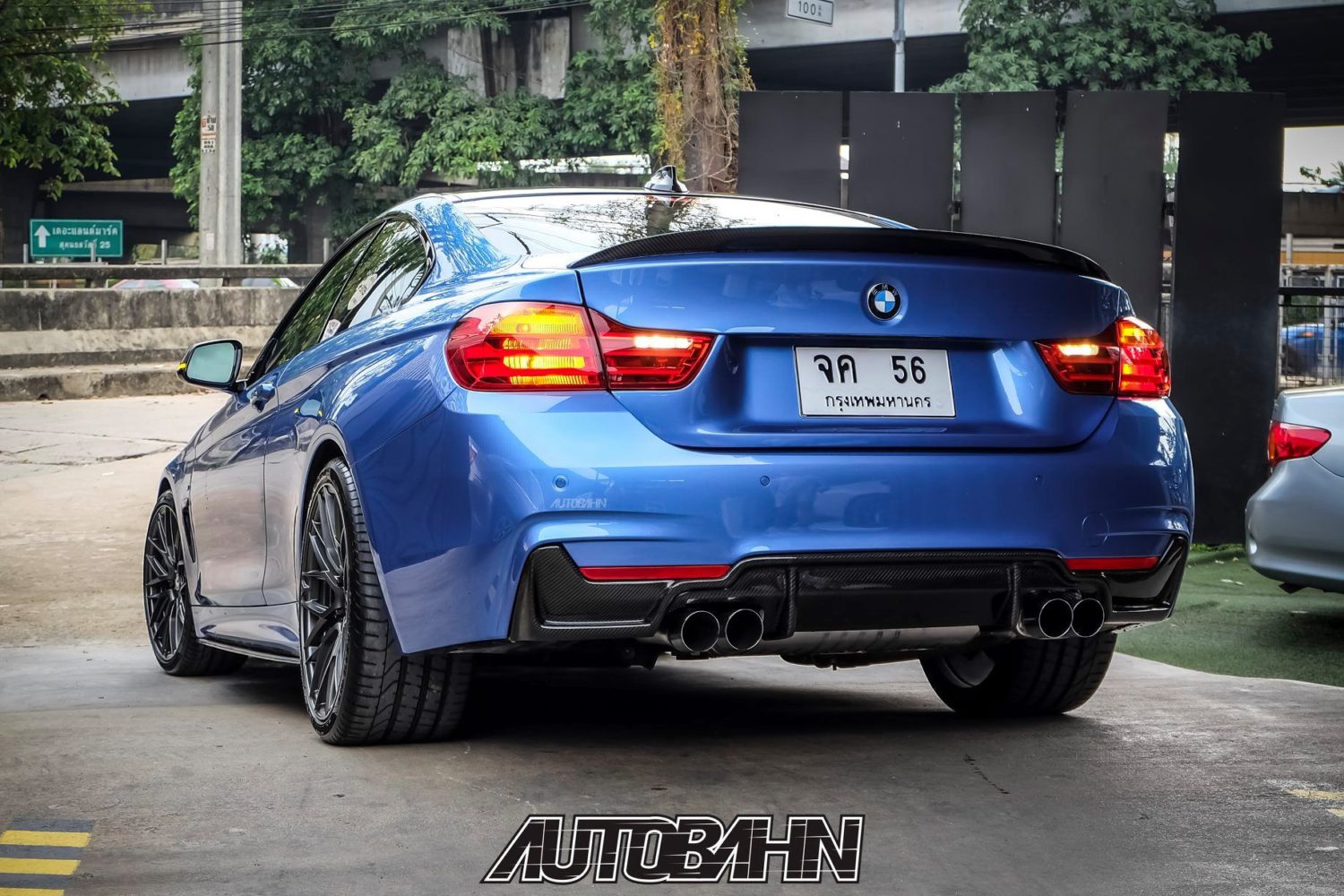 BMW 4 series F32 Blue Vorsteiner V-FF 107 | Wheel Front