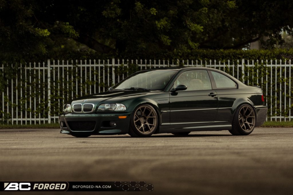 BMW M3 E46 Black BC Forged RZ05 | Wheel Front