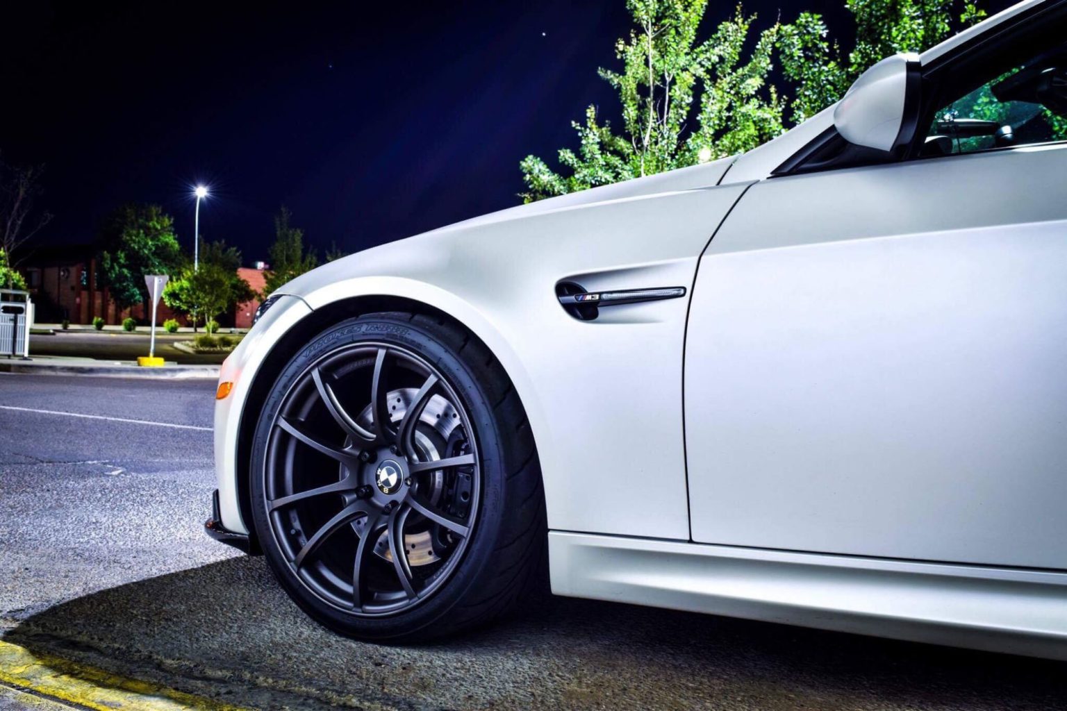 BMW M3 E92 White WedsSport SA-55M | Wheel Front