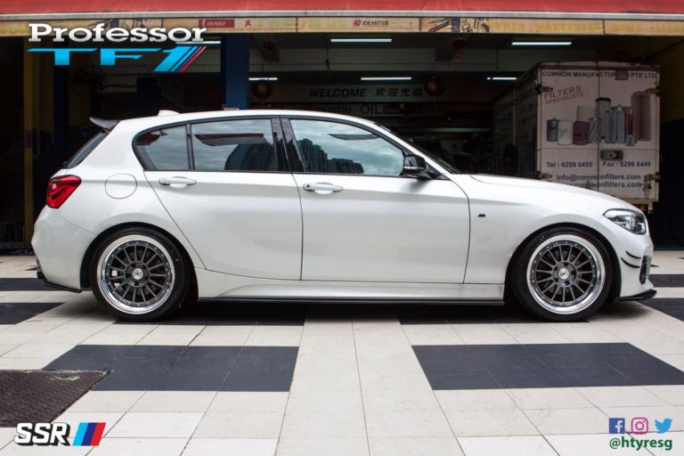 BMW 1 series F20 White SSR Professor TF1 | Wheel Front