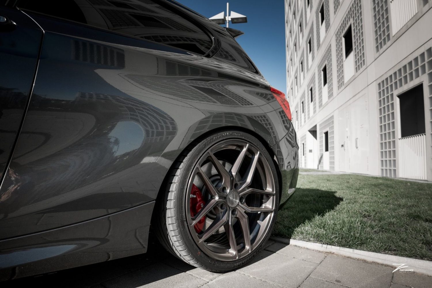 BMW 1 series F20 Grey with Z Performance ZP2.1 Aftermarket Wheels ...