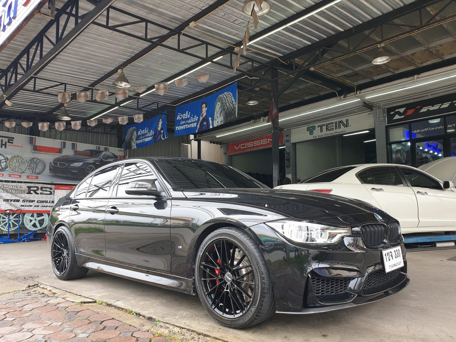 BMW 3 series F30 Black 305 Forged FT115 | Wheel Front