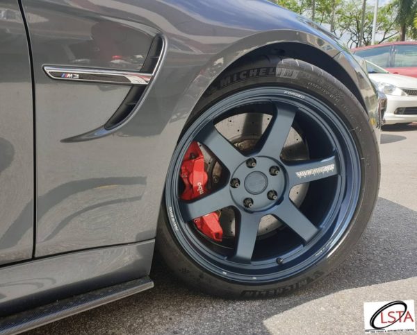 BMW M3 F80 Grey Rays Volk TE37 Ultra M-Spec | Wheel Front