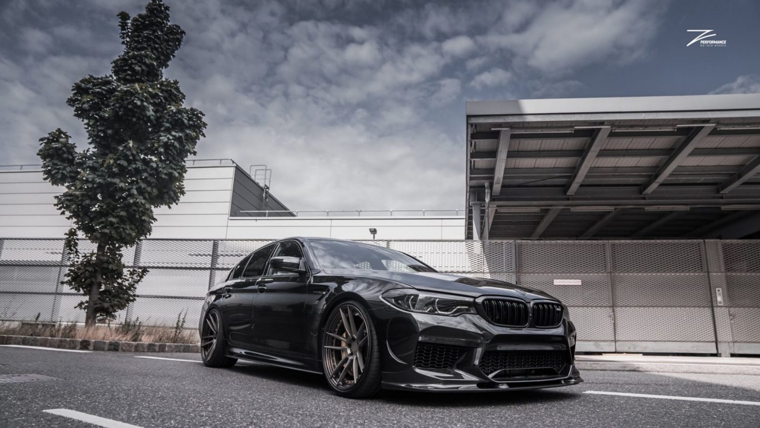 BMW M5 F90 Competition Black with Bronze Z Performance ZP.FORGED 2 ...