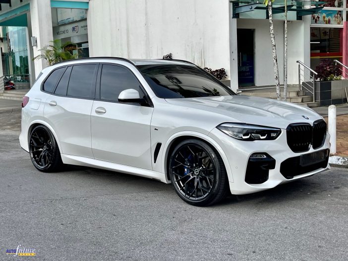 BMW X5 G05 White Brixton Forged RF10 | Wheel Front