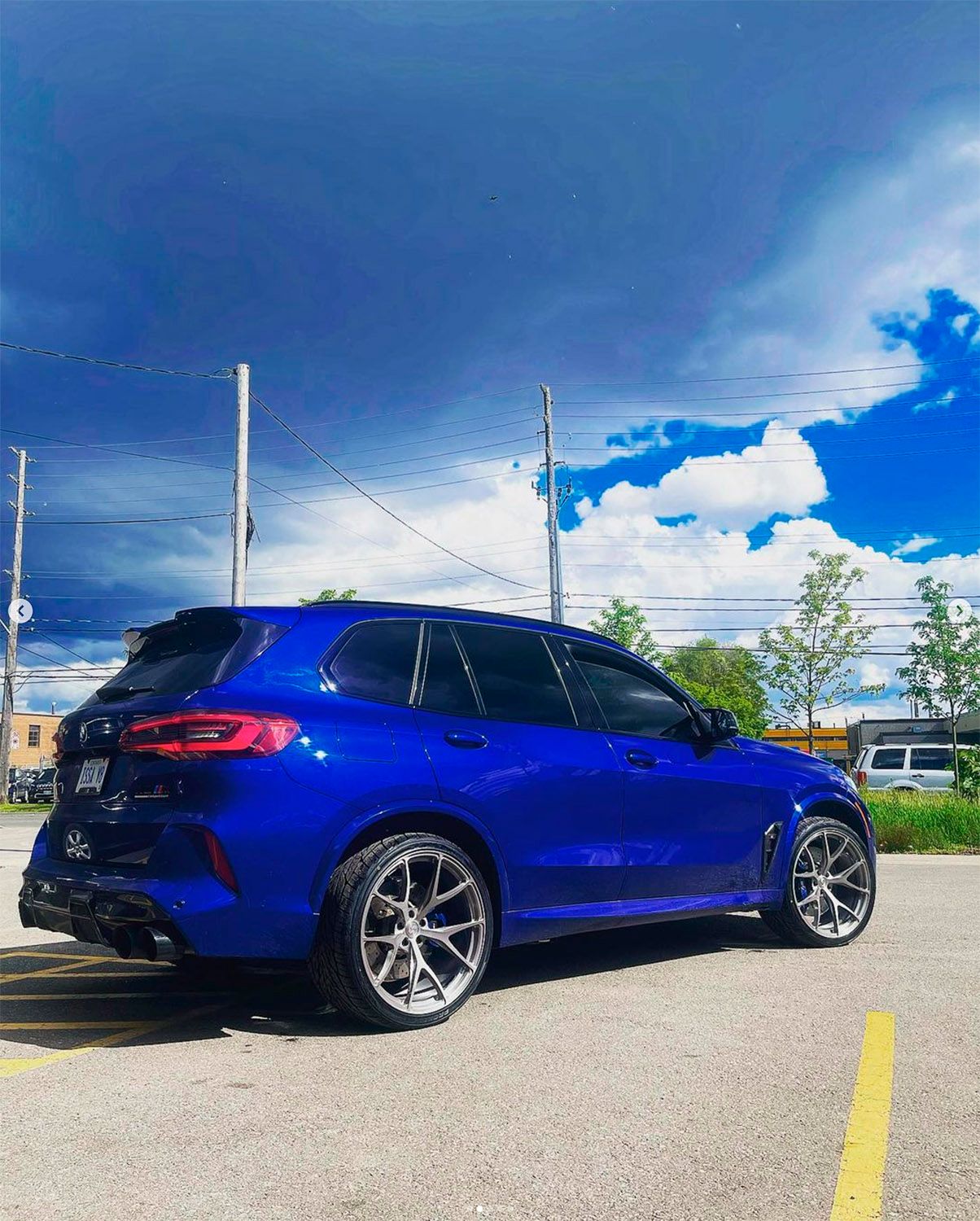 BMW X5M G05 Blue Signature SV104