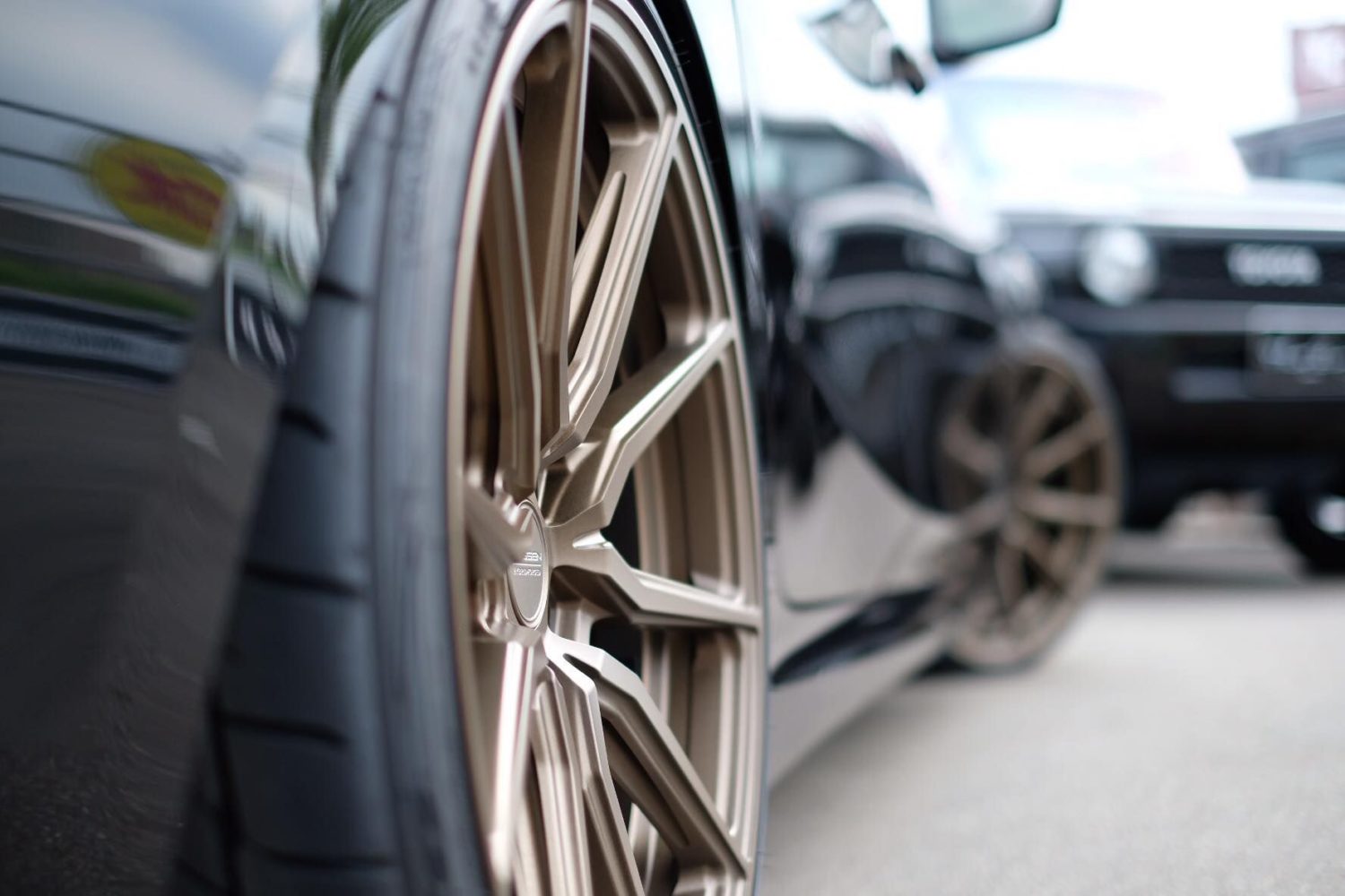 BMW 3 series G20 Black with Bronze Vossen HF-3 | Wheel Front
