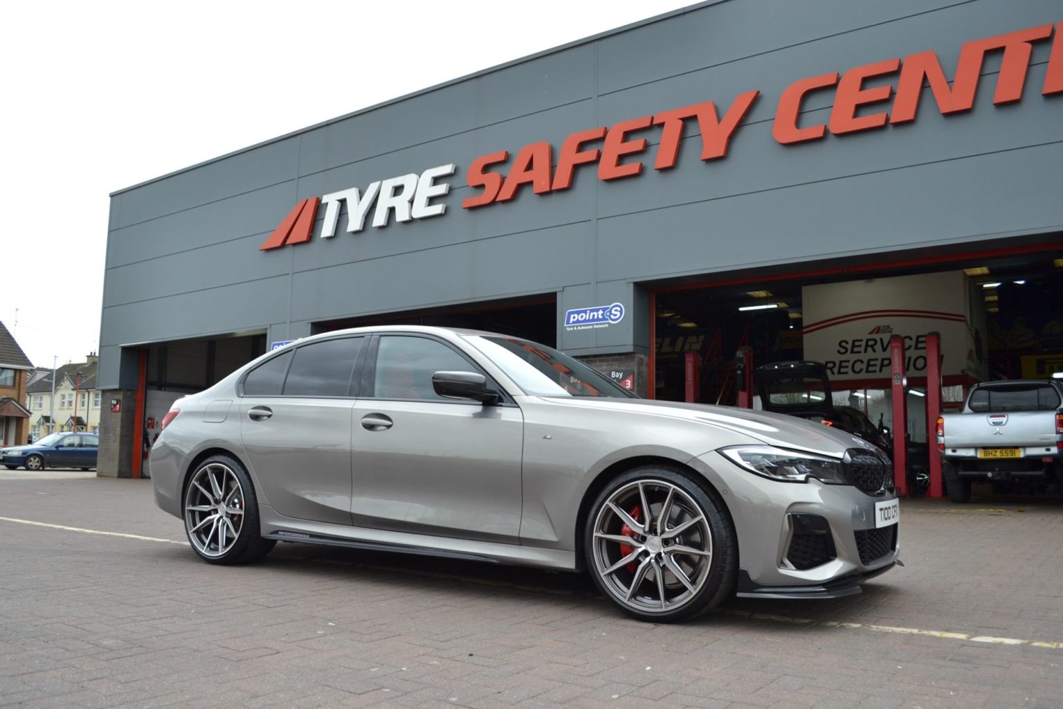 BMW M340i X-Drive G20 Grey Vossen HF-3 | Wheel Front