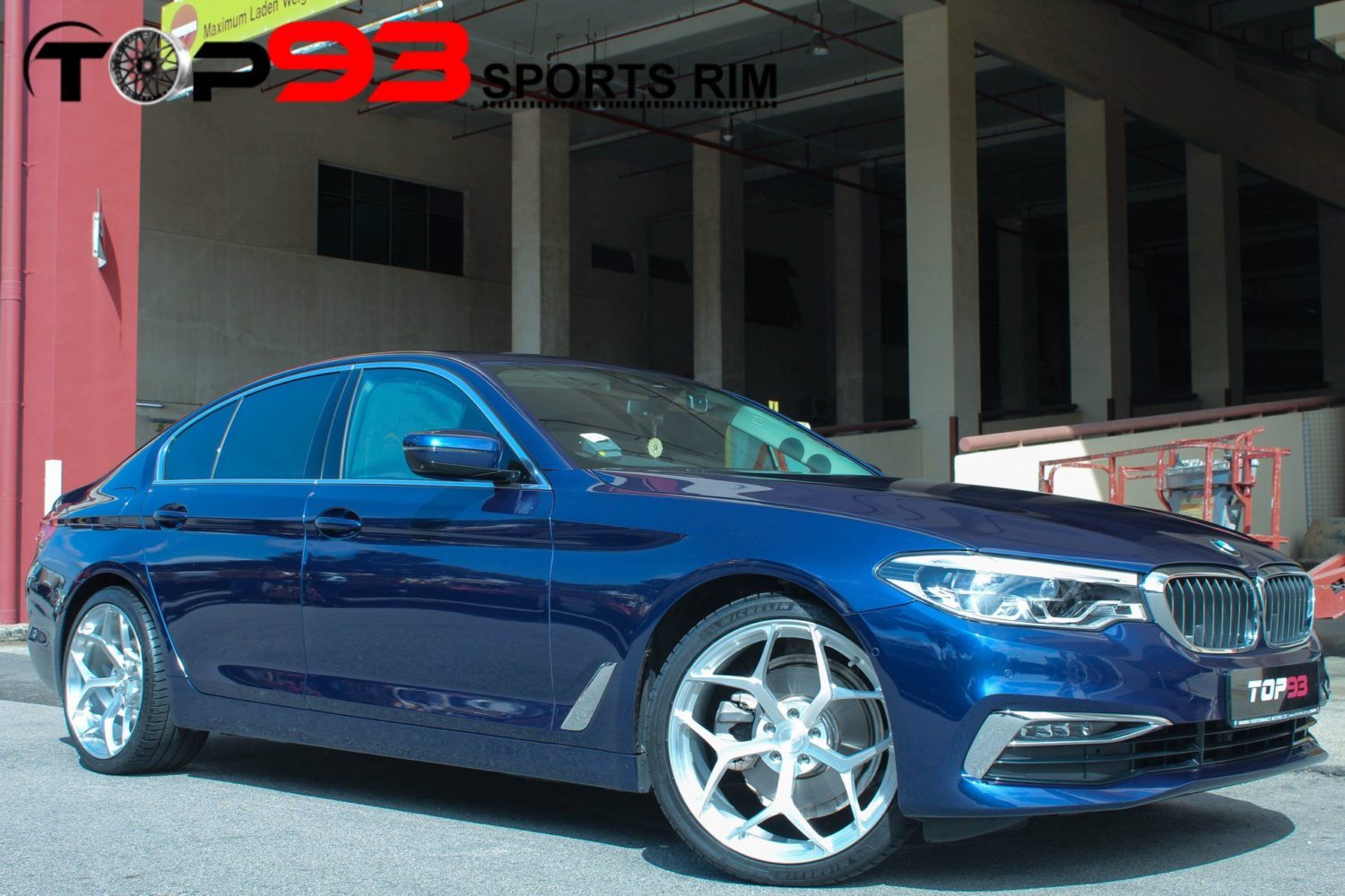 BMW 5 Series G30 Blue BC Forged RZ23 | Wheel Front