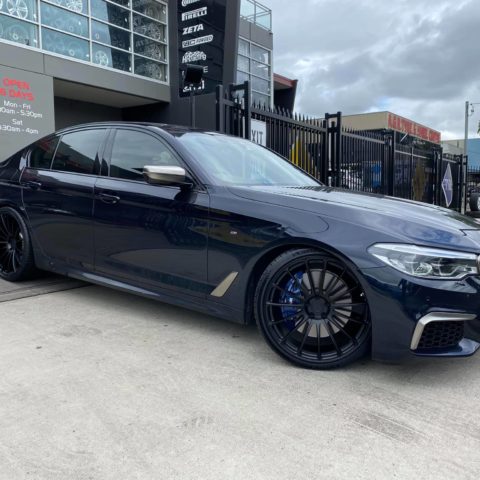 BMW M550i G30 Blue BC Forged RZ15 | Wheel Front