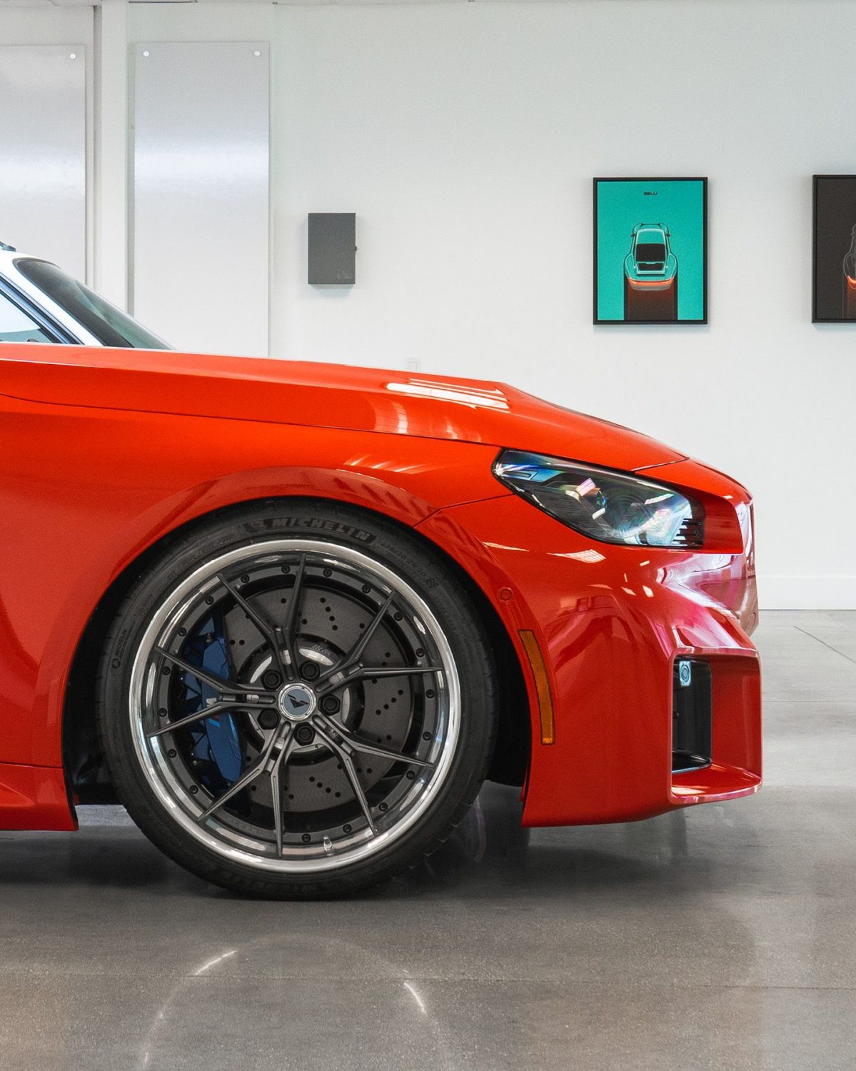 BMW M2 G87 Red Vorsteiner VMP-305 | Wheel Front