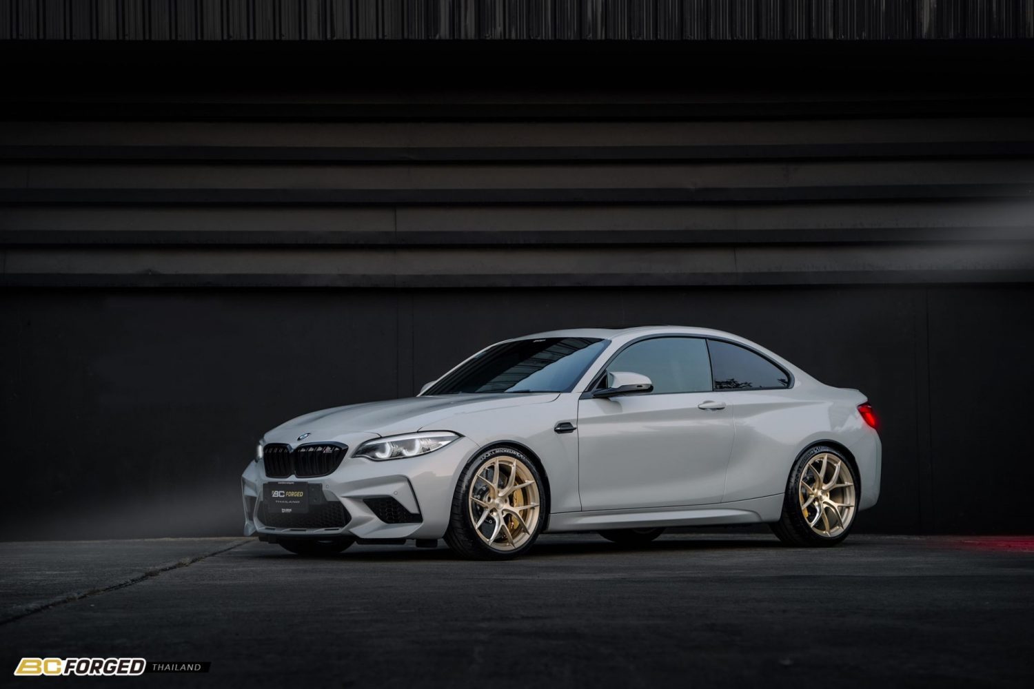 BMW M2 Competition F87 White BC Forged KL01 | Wheel Front