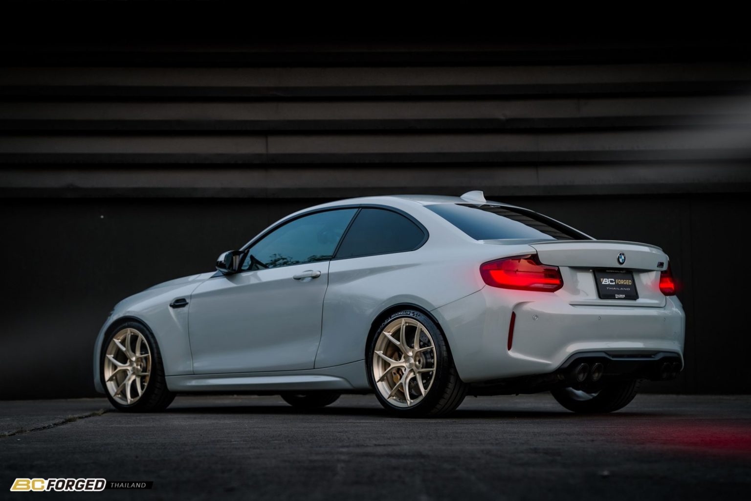 BMW M2 Competition F87 White BC Forged KL01 | Wheel Front