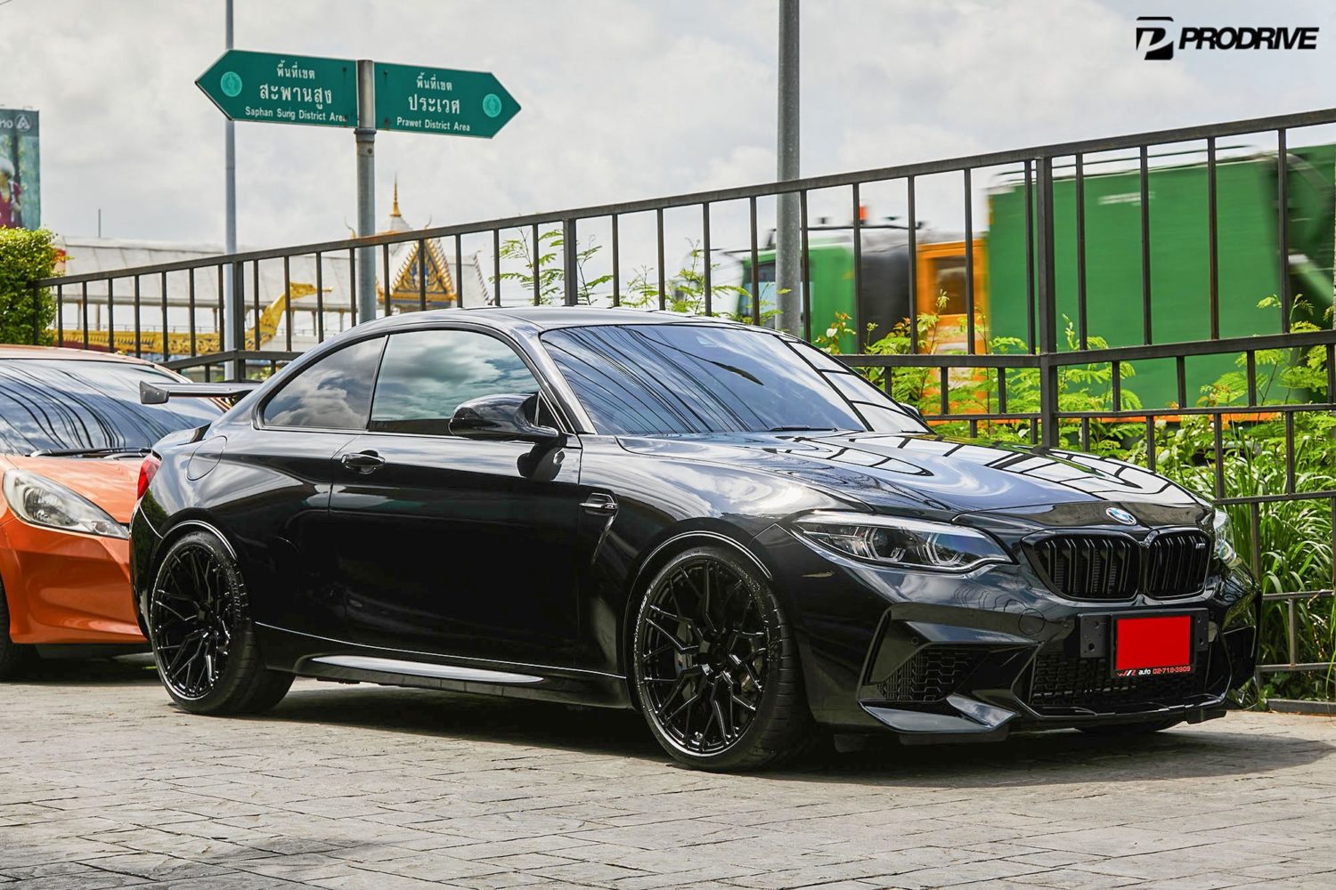 BMW M2 Competition F87 Black BC Forged EH176 | Wheel Front