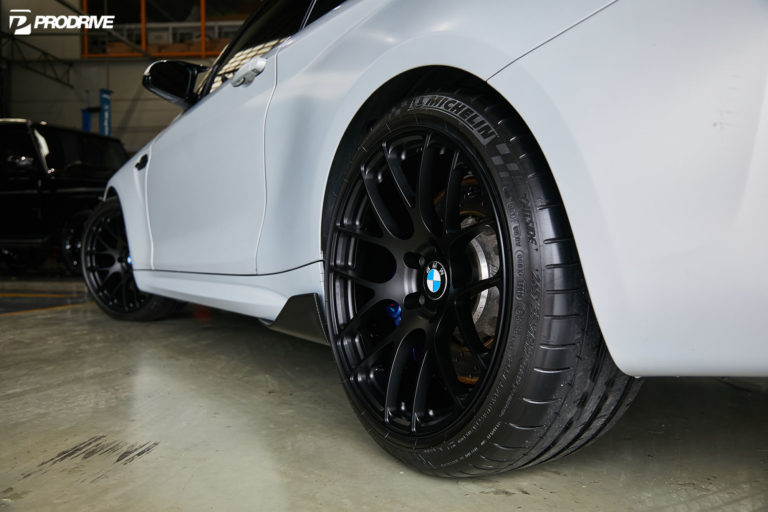 BMW M2 Competition F87 White BC Forged RS40 Wheel | Wheel Front