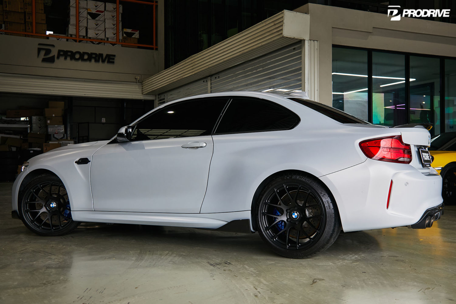 BMW M2 Competition F87 White BC Forged RS40 Wheel | Wheel Front