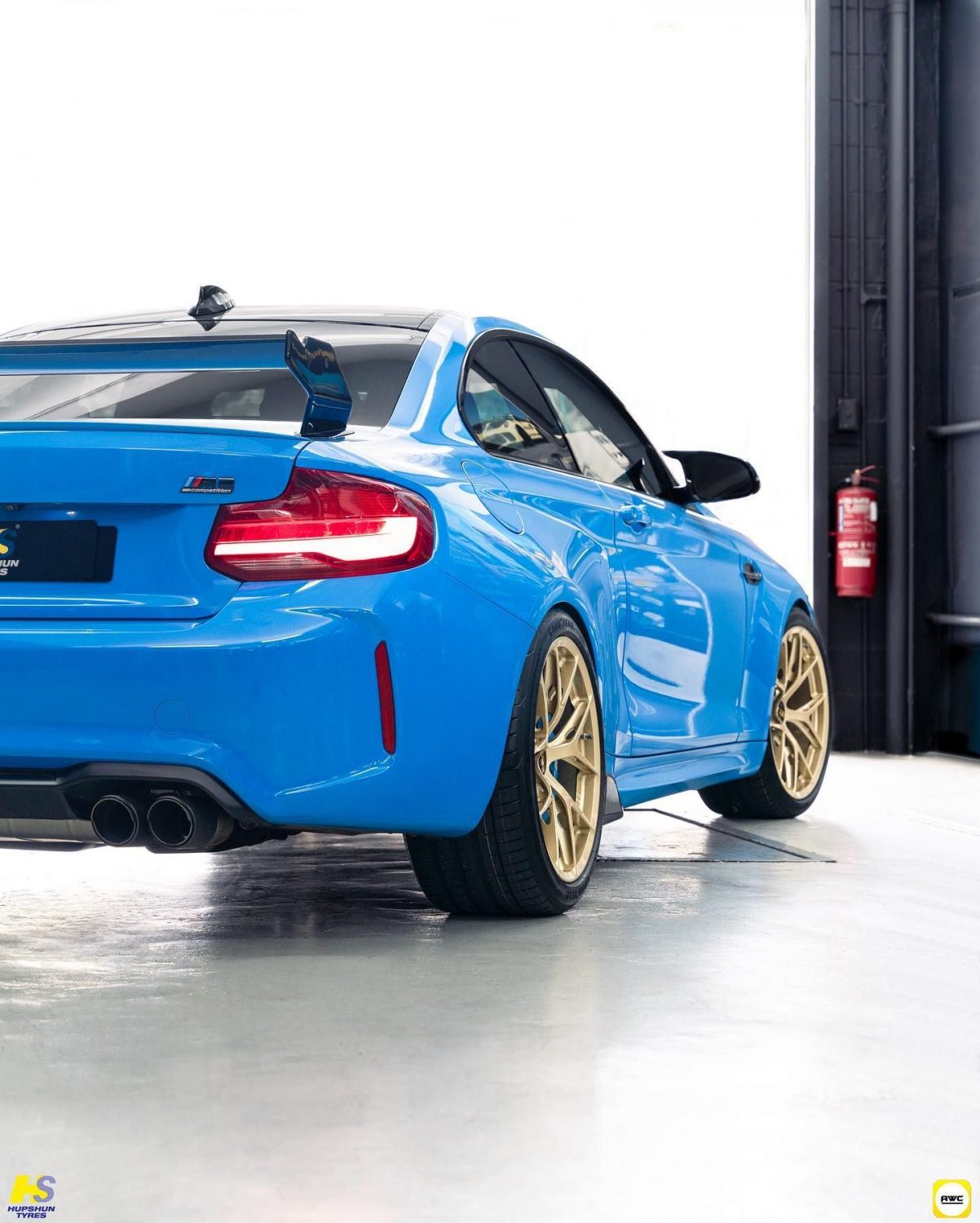 BMW M2 Competition F87 Blue BBS FI-R | Wheel Front