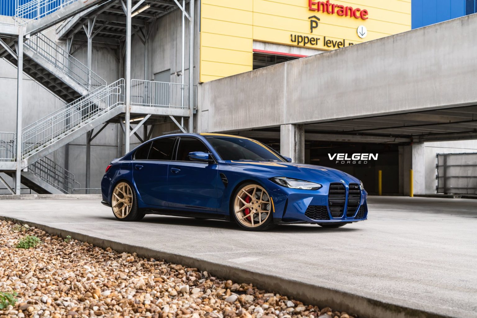 BMW M3 G80 Blue Velgen VFMBX5 | Wheel Front