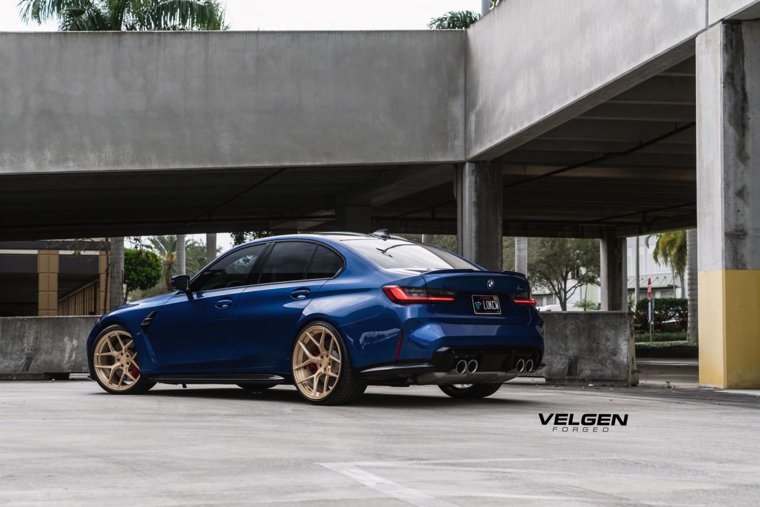 BMW M3 G80 Blue Velgen VFMBX5 | Wheel Front