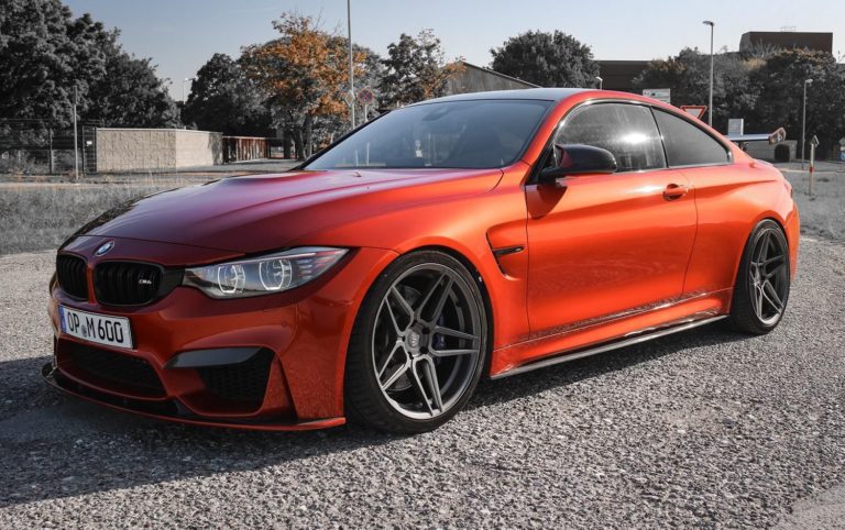 BMW M4 F82 Orange Wheelforce CF.1-FF | Wheel Front