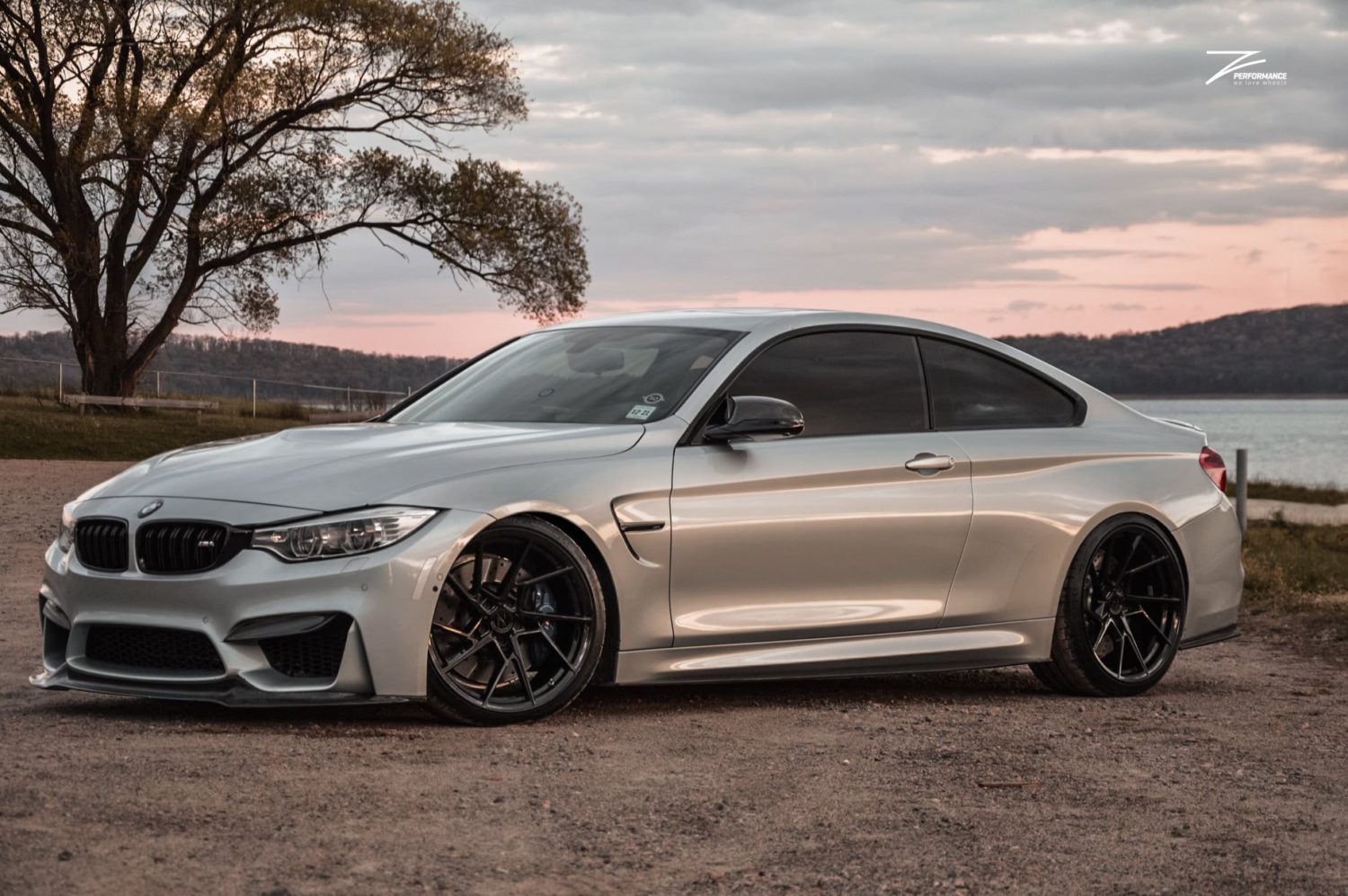 BMW M4 F82 Silver Z Performance ZP3 1 Wheel Wheel Front