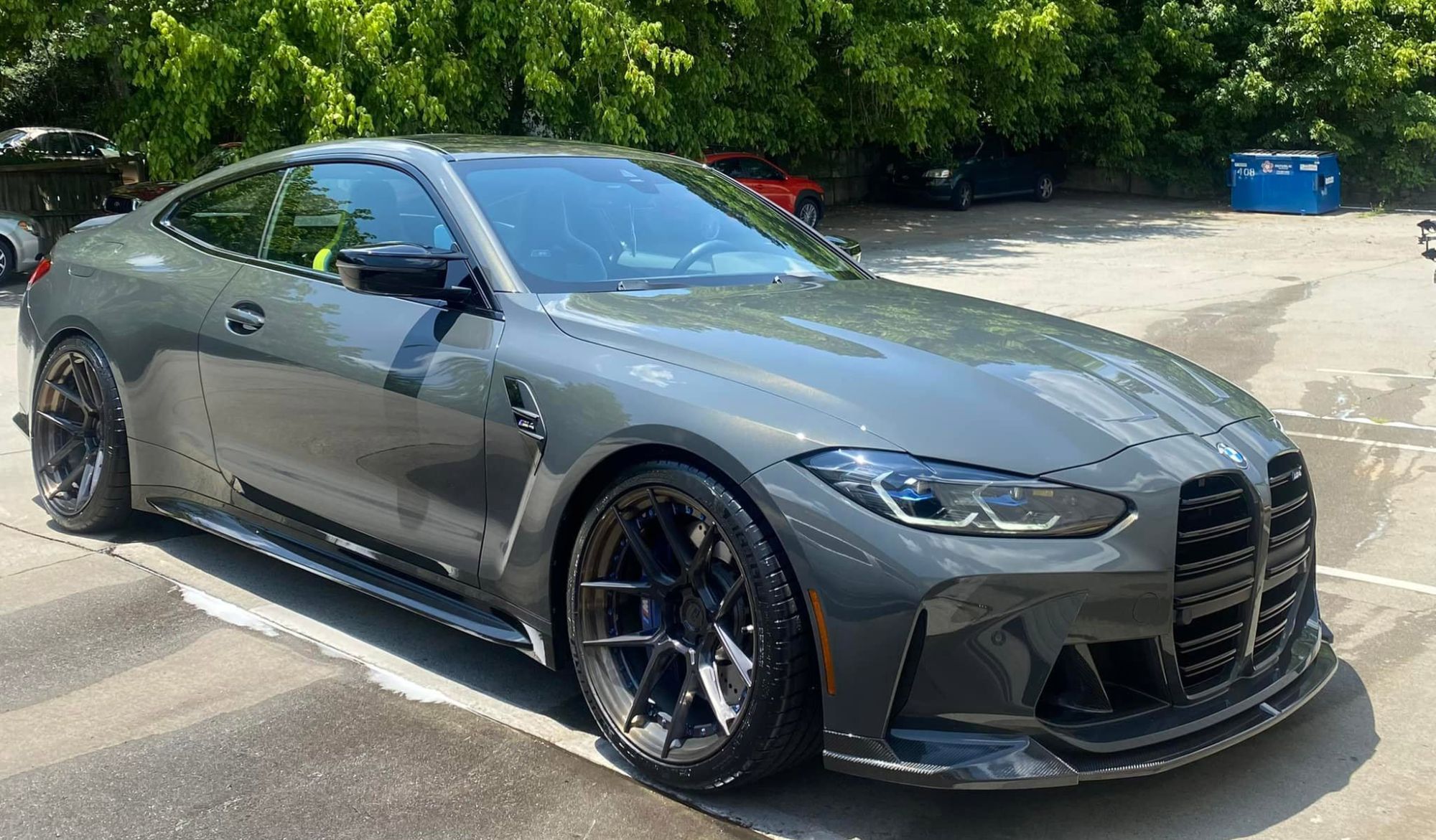 BMW M4 G82 Dravit Grey BC Forged HCA381S Wheel Wheel Front BMW M4 G82 Dravit Grey BC Forged HCA381S Wheel Wheel Front