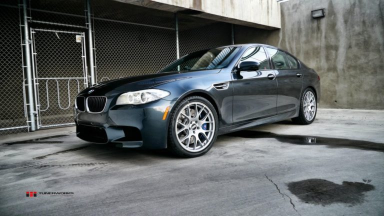 BMW M5 F10 Grey with BBS CH-R Aftermarket Wheels | Wheel Front