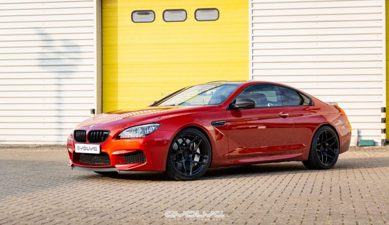 BMW M6 F06/F12/F13 Red 6Sixty Design Emblem Monoblock Wheel | Wheel Front
