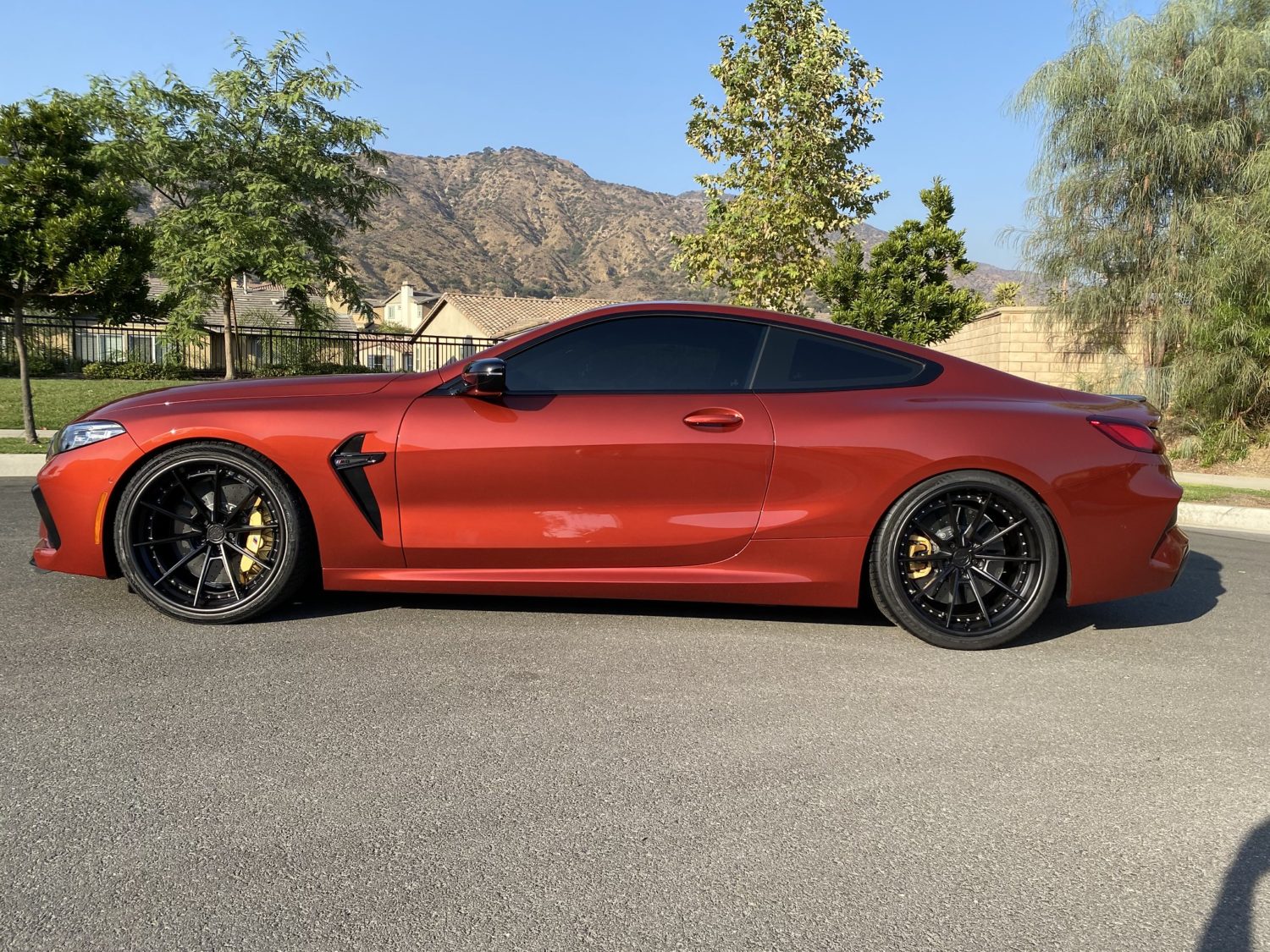 BMW M8 F92 Motegi Red ANRKY AN38 | Wheel Front