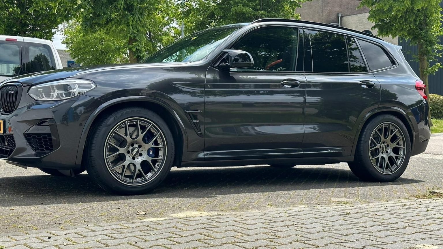 BMW X3M G01 Black BBS CH-R II | Wheel Front