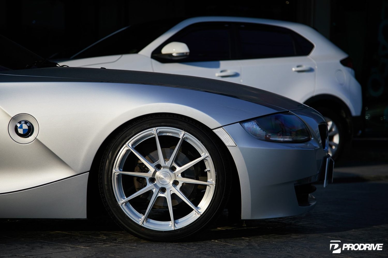 BMW Z4 E85 Silver BC Forged EH173
