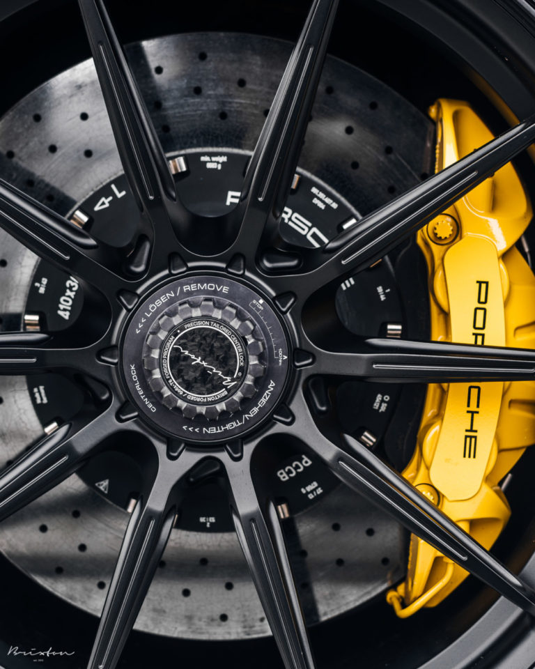 Porsche 911 GT3 991 Black Brixton Forged R11-R Ultrasport+ | Wheel Front