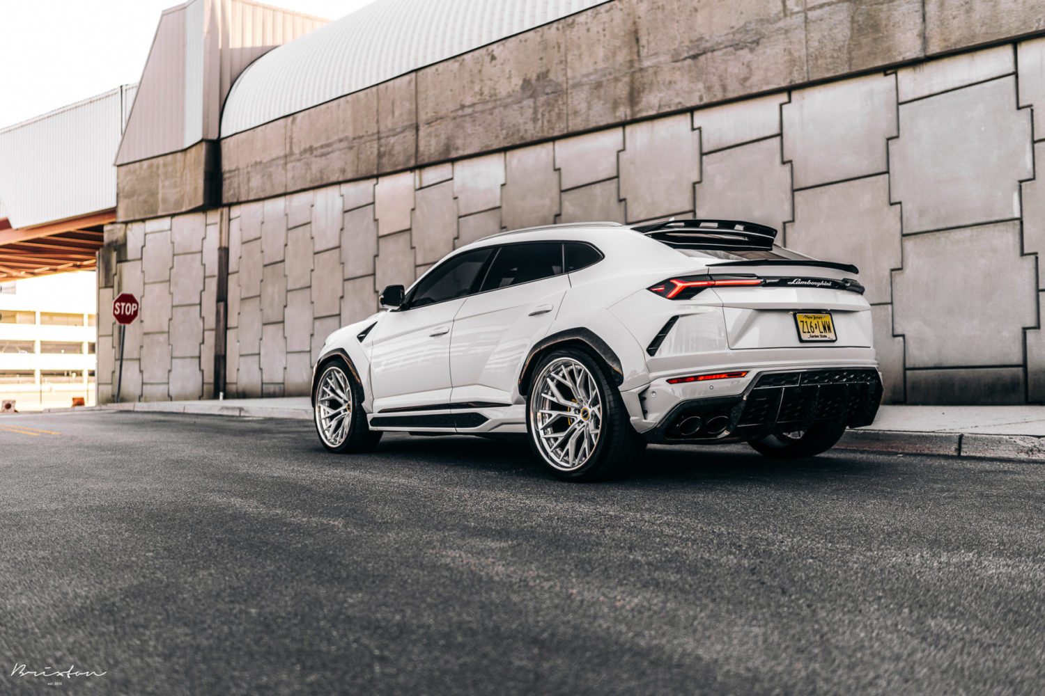 Lamborghini Urus White Brixton Forged PF10 Duo | Wheel Front