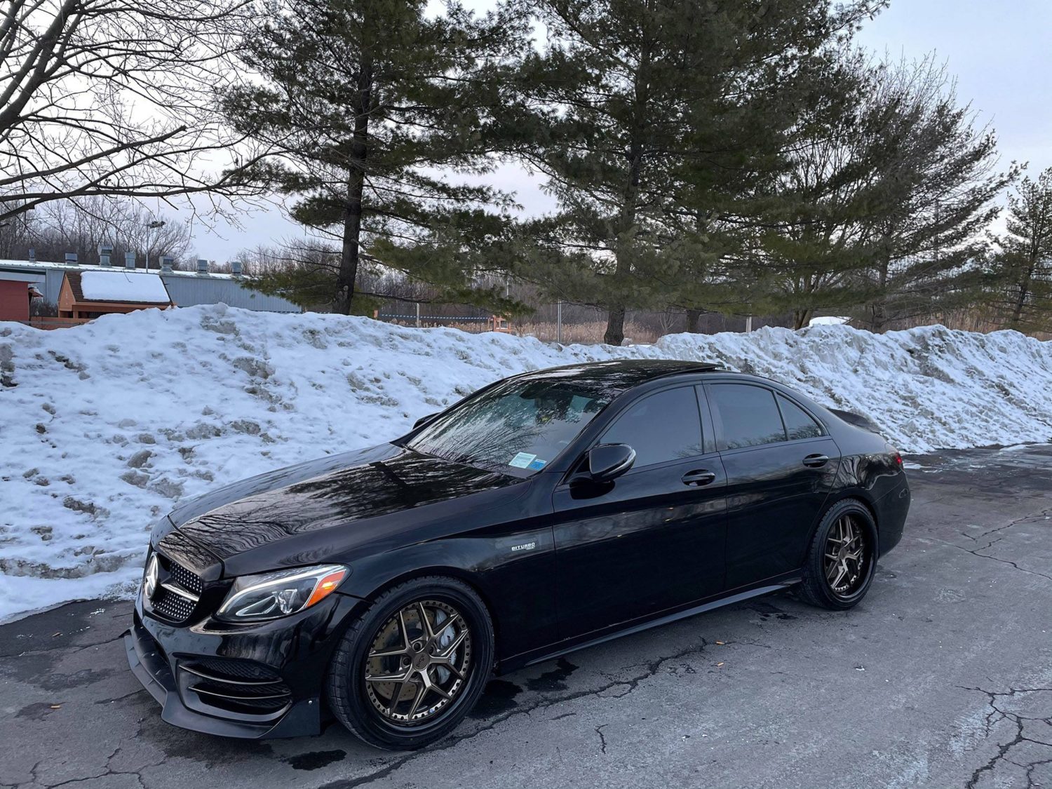 Mercedes-Benz C43 AMG W205 Black Niche Vice M227 | Wheel Front