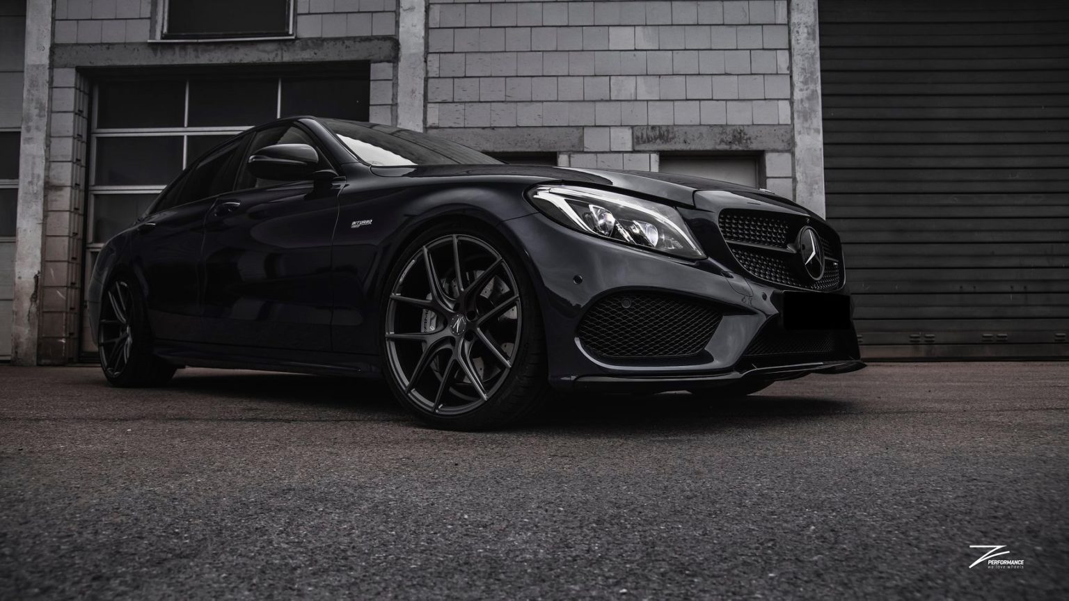Mercedes-Benz C43 AMG W205 Black Z Performance ZP.09 | Wheel Front