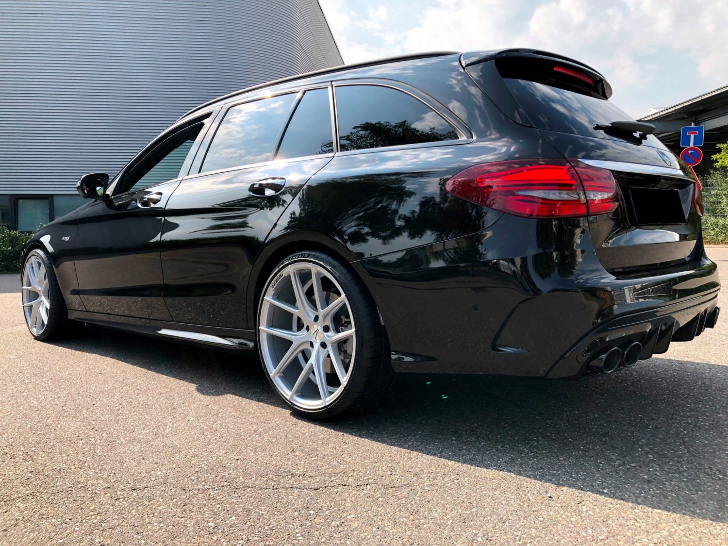 Mercedes-Benz C43 AMG Wagon S205 Black Z Performance ZP.09 | Wheel Front