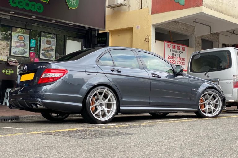 Mercedes-Benz C63 AMG W204 Grey PUR FL04 | Wheel Front
