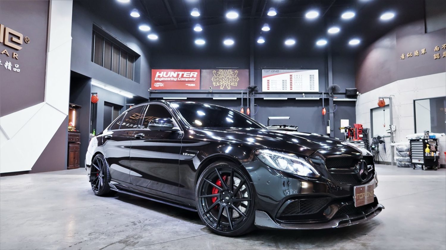 Wheel Front | Aftermarket Wheels Gallery - Mercedes-Benz C63 AMG