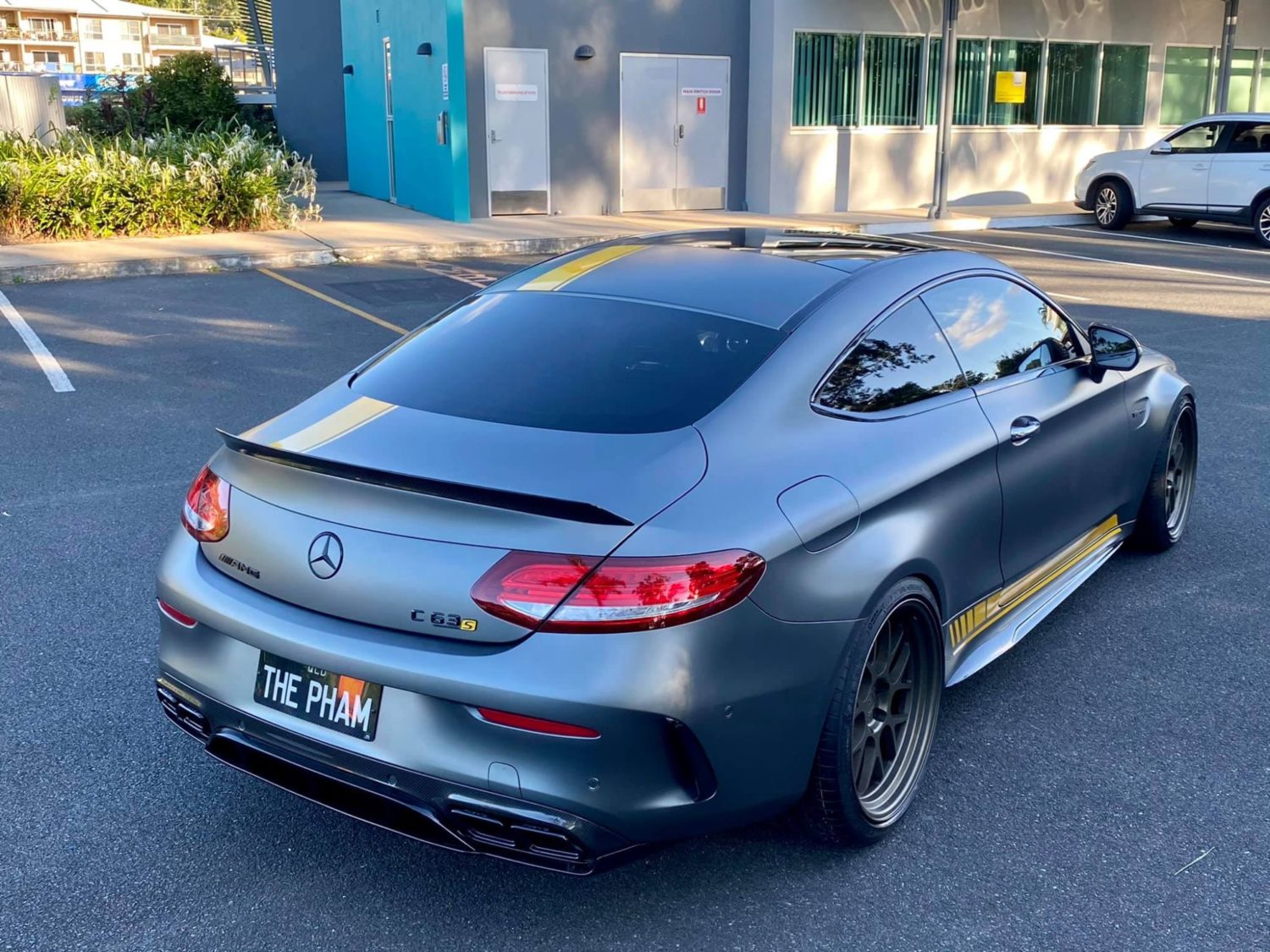 Mercedes-Benz C63 AMG C205 Grey BC Forged TD02 | Wheel Front